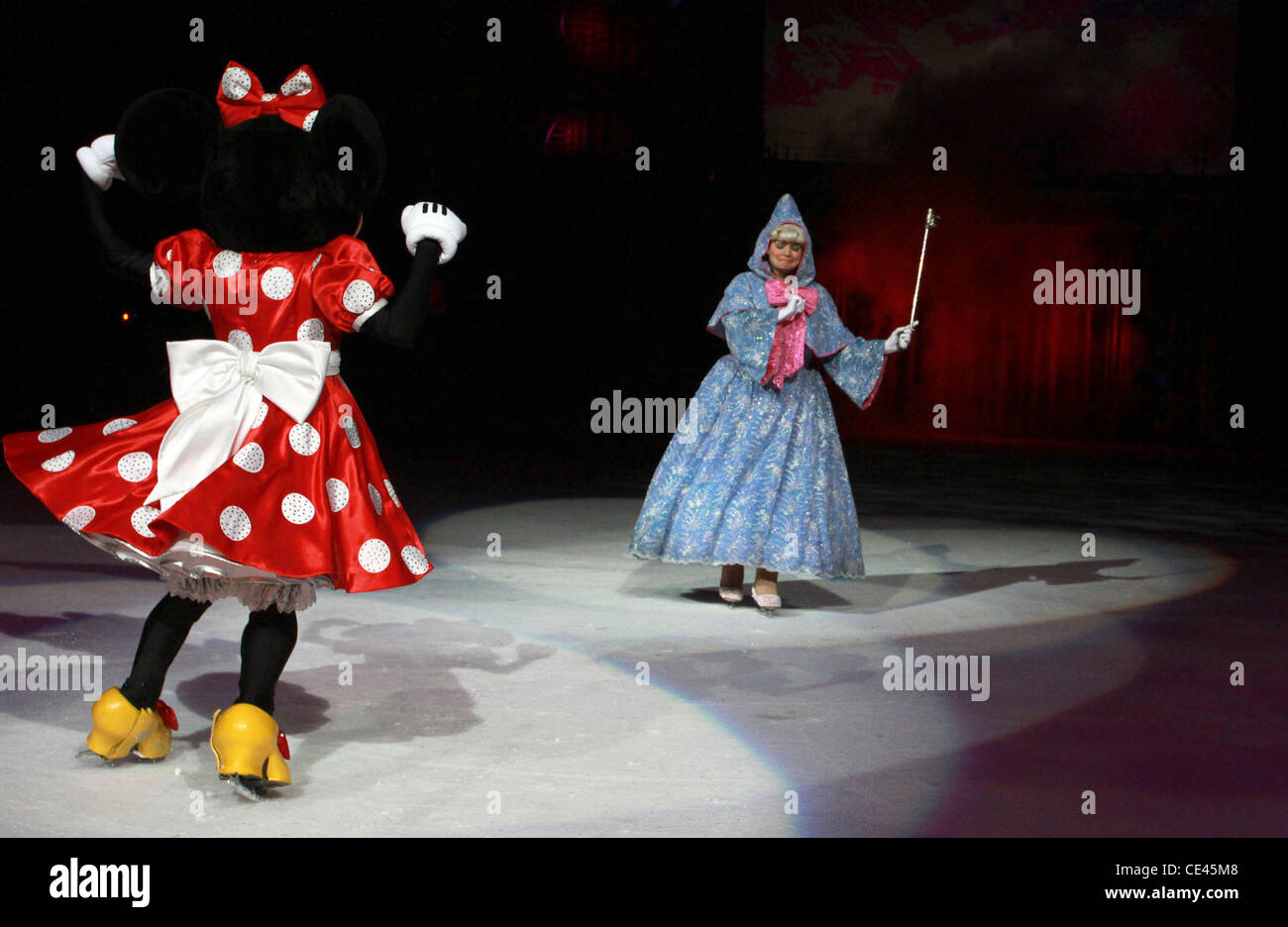 Atmosphere Disney On Ice Live Show held at The Staples Center. Los ...