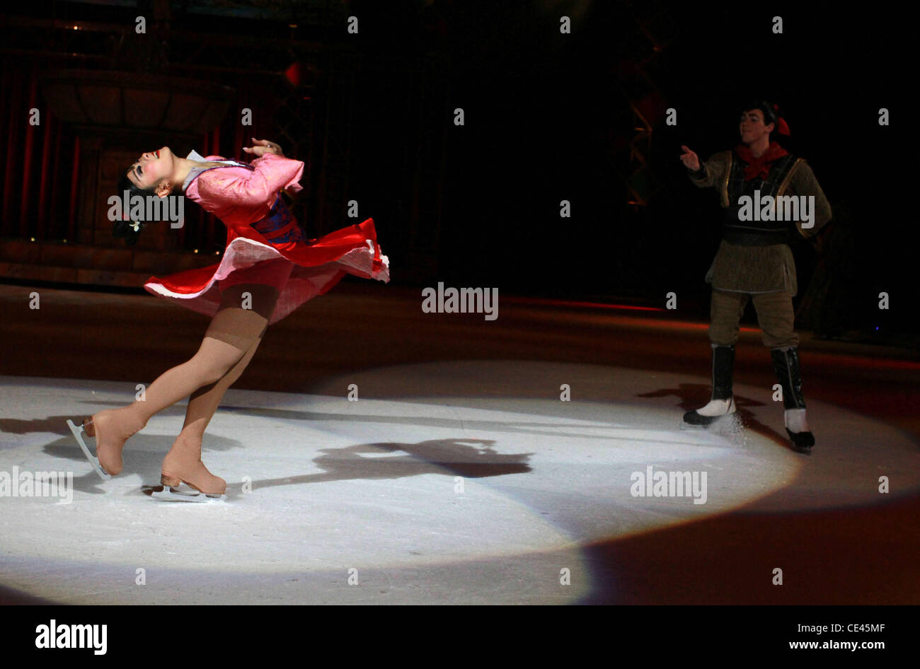 Atmosphere Disney On Ice Live Show held at The Staples Center. Los ...