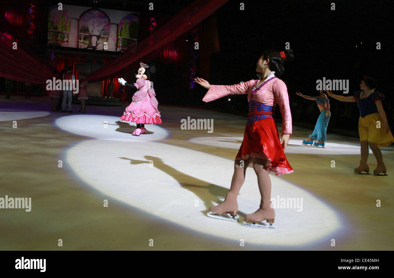Atmosphere Disney On Ice Live Show held at The Staples Center. Los ...