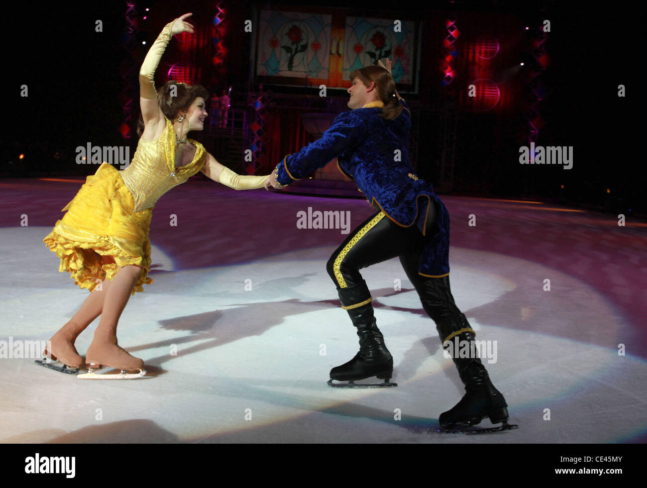 Atmosphere Disney On Ice Live Show held at The Staples Center. Los ...