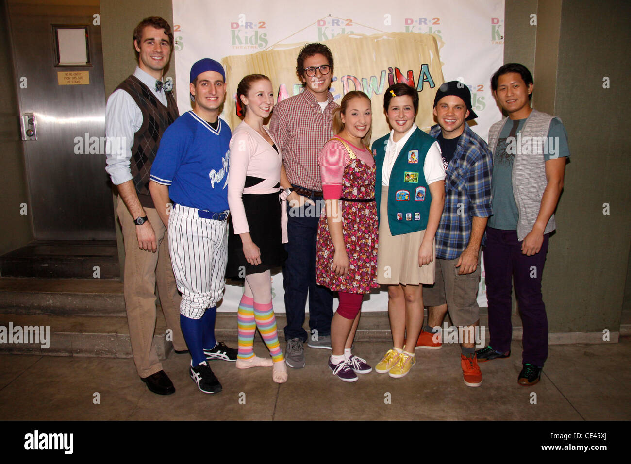 The Cast of Dear Edwina The opening night of the musical 'Dear Edwina ...