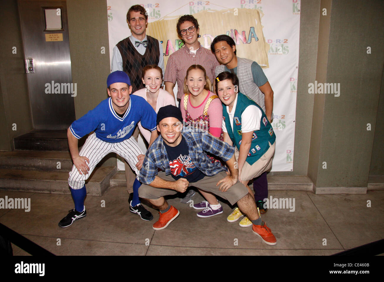 The cast of Dear Edwina The opening night of the musical 'Dear Edwina ...