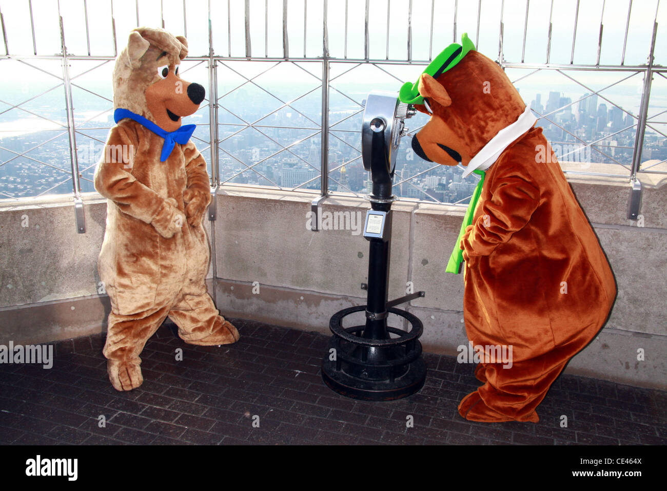 Boo Boo and Yogi Bear The stars of 'Yogi Bear', a live-action/computer ...