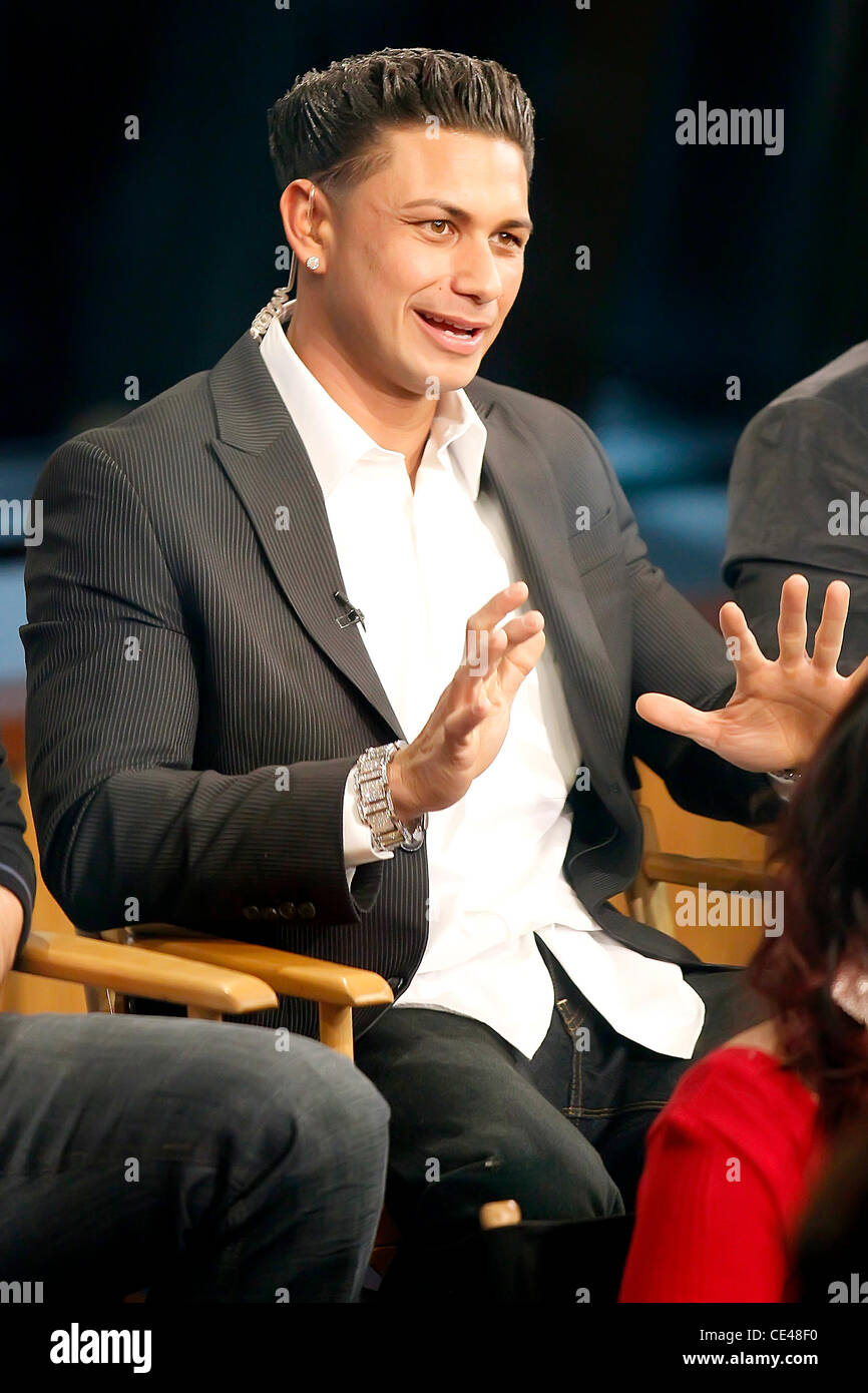 Paul DelVecchio aka Pauly D 'Jersey Shore' cast members appear on ABC's ...