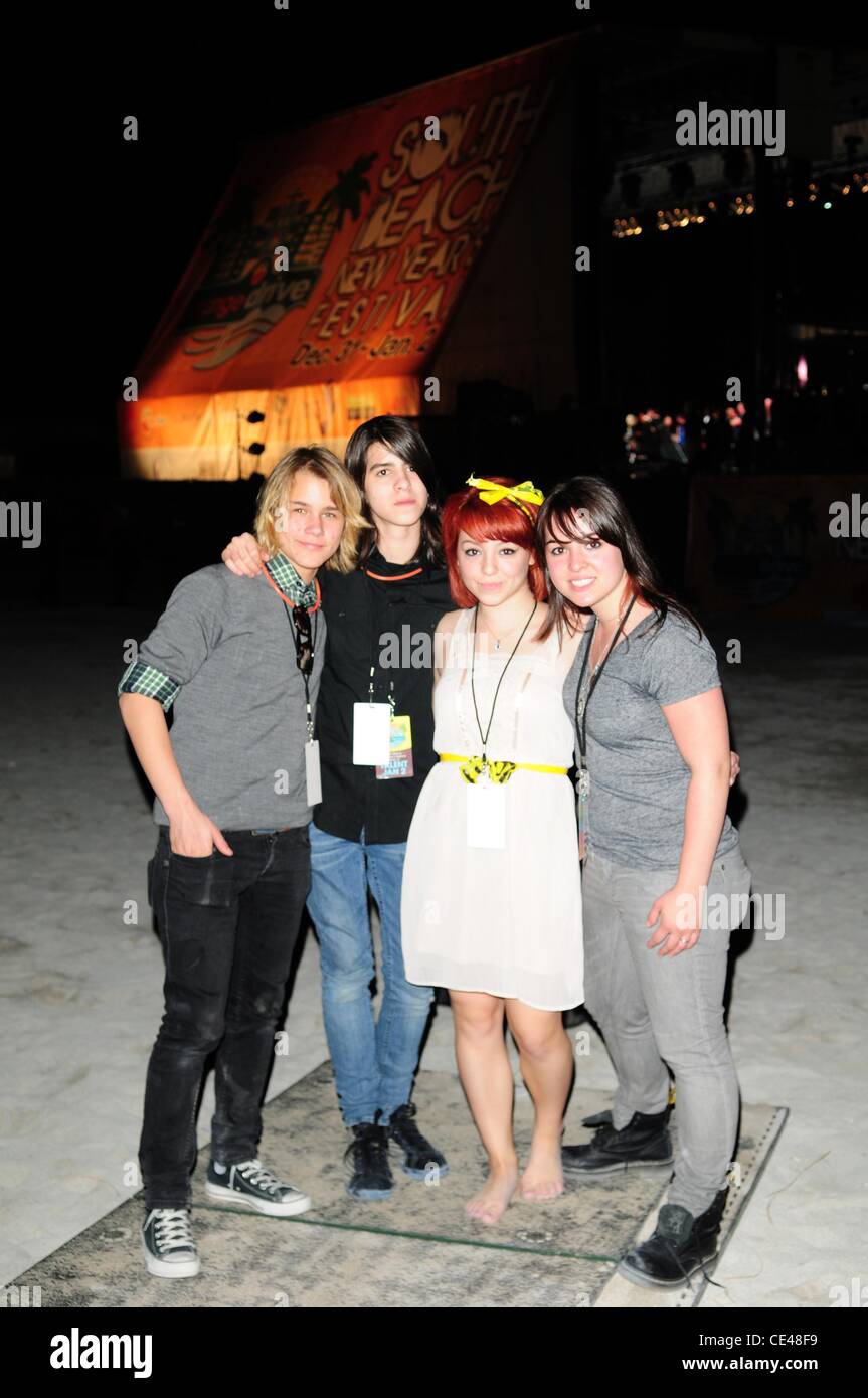 Duran Visek, Ben Spremulli, Carly Kalafus and Caitlin Kalafus of the ...