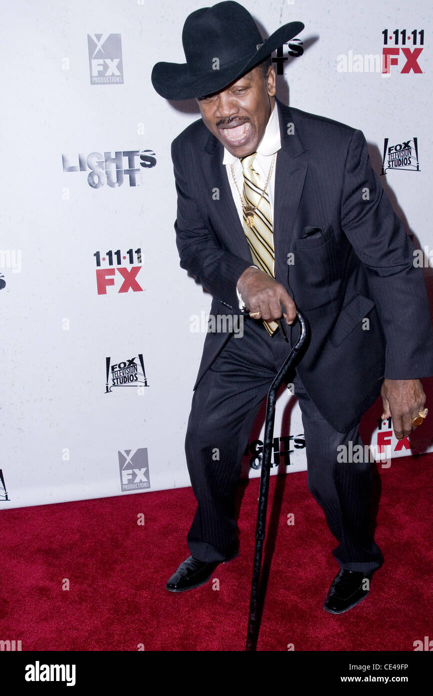 Joe Frazier Premiere screening of FX's 'Lights Out' at Hudson Theatre ...