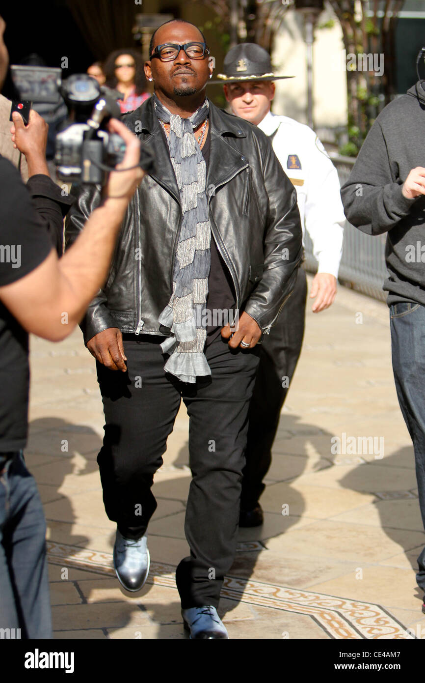 Randy Jackson at The Grove to be interviewed on the entertainment ...