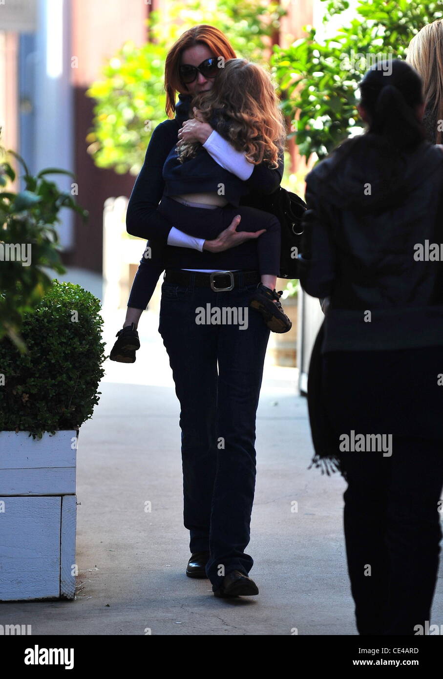 Marcia Cross is seen spending time with her husband Tom Mahoney and her ...