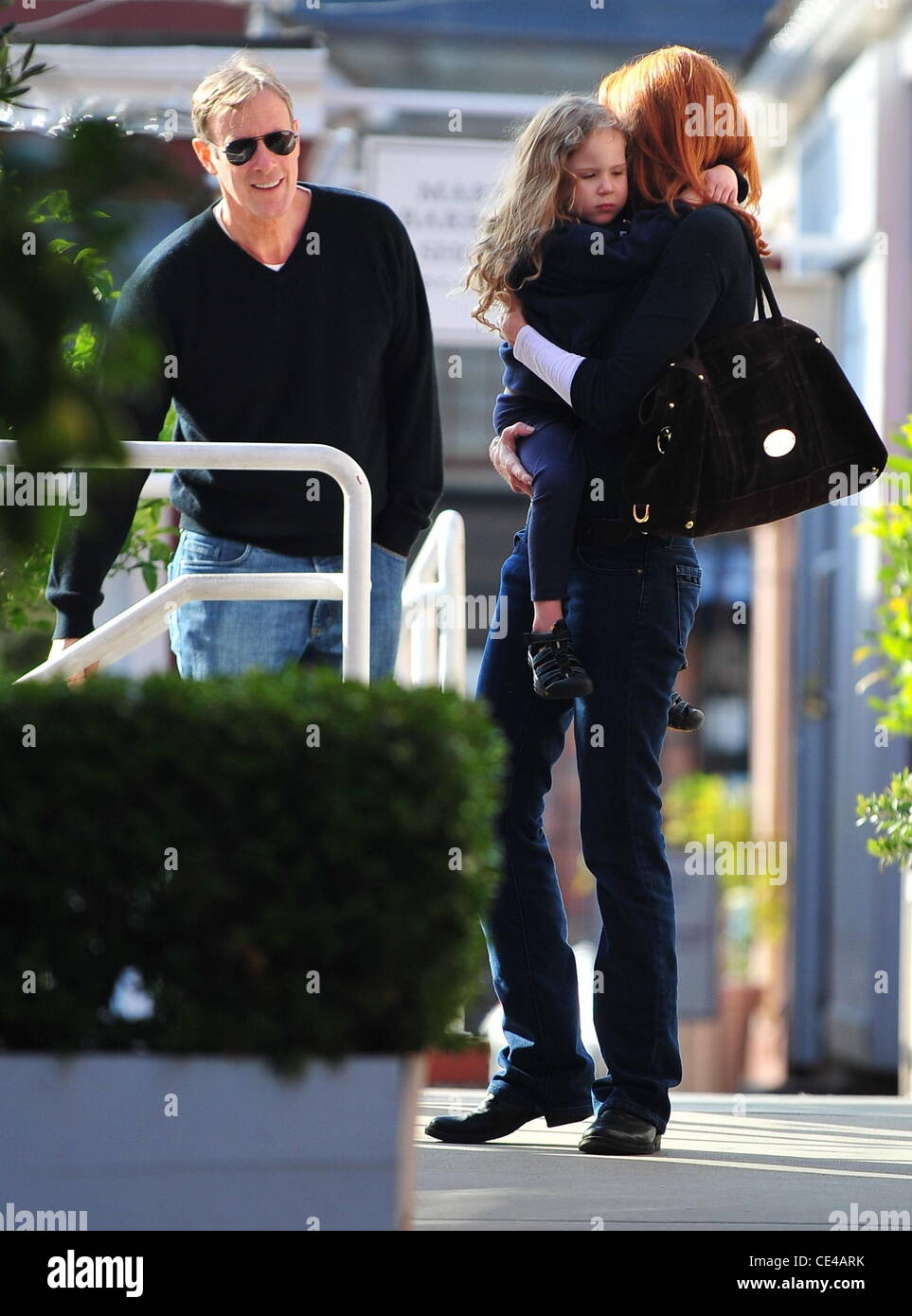 Marcia Cross is seen spending time with her husband Tom Mahoney and her ...