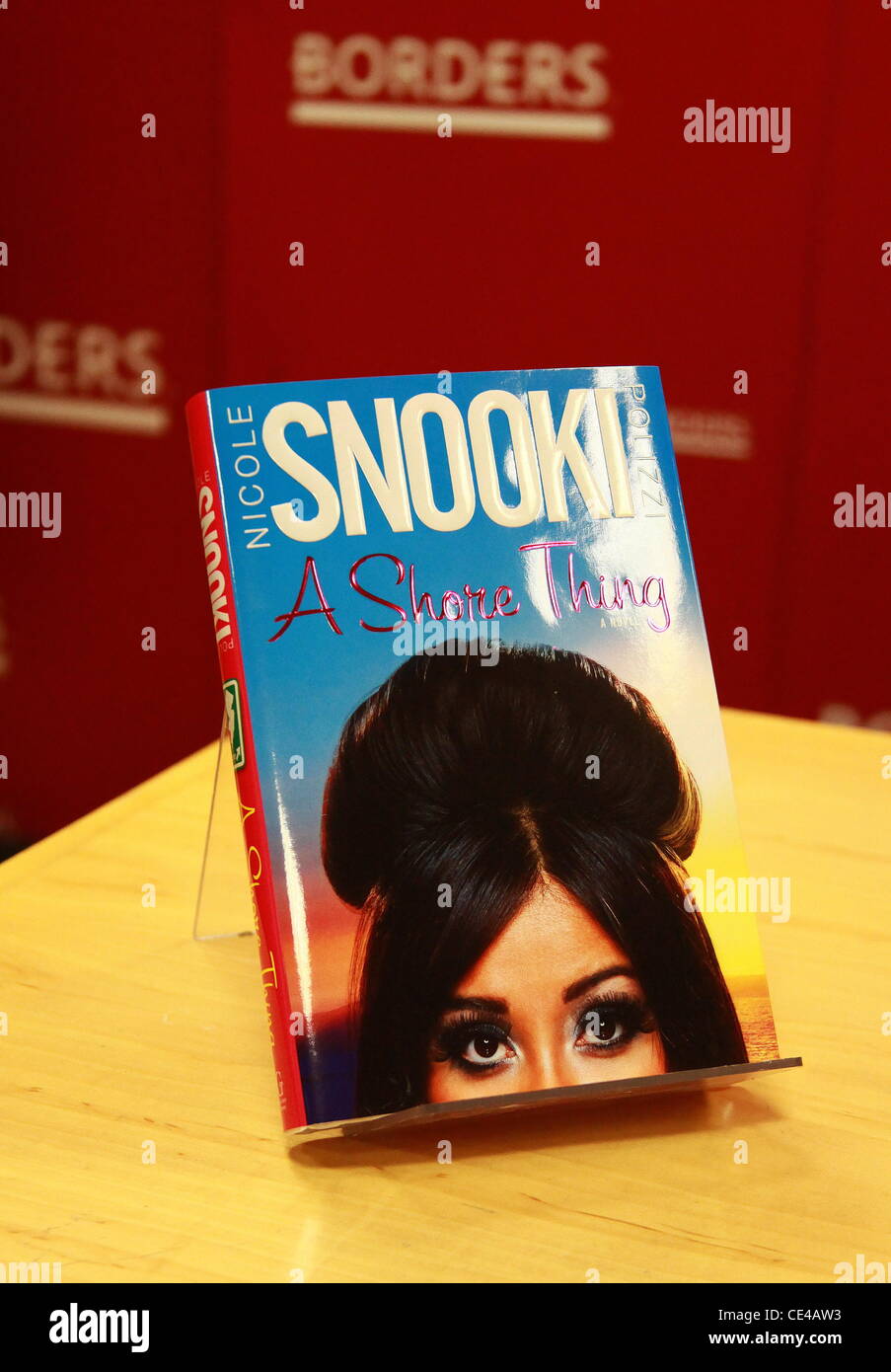 Atmosphere Nicole Polizzi AKA 'Snooki' attends her book signing for 'A ...