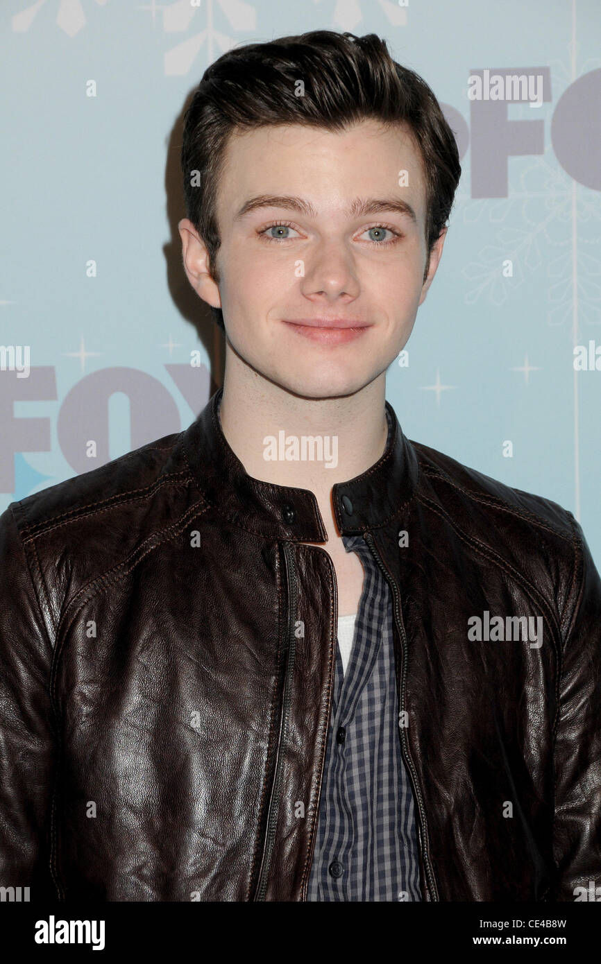 Chris Colfer The FOX TCA Winter 2011 Party held at Villa Sorriso ...