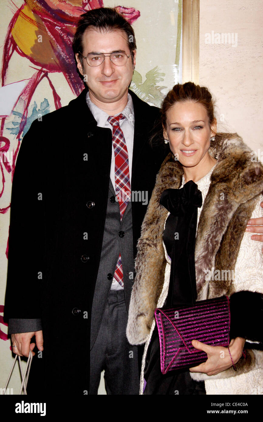 Jon Robin Baitz and Sarah Jessica Parker Opening night of the Lincoln ...