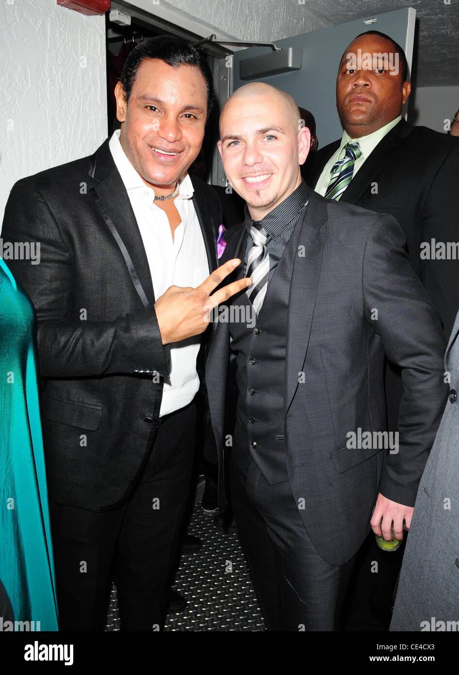 Sammy Sosa and rapper Pitbull Pitbull 30th birthday celebration at Club ...