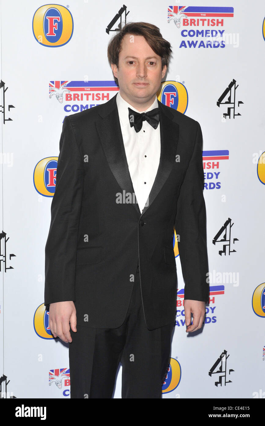 David Mitchell British Comedy Awards 2010 held at the Indigo2, The O2 ...