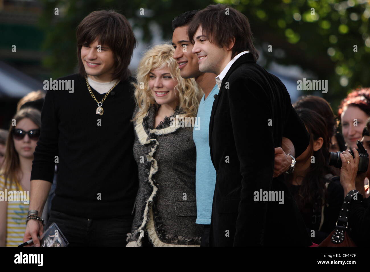 The Band Perry at The Grove for an interview and performance on the ...