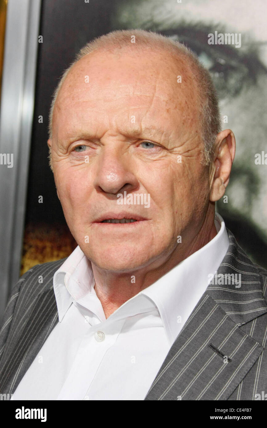 Actor Anthony Hopkins Los Angeles Premiere of Warner Bros' 'The Rite ...