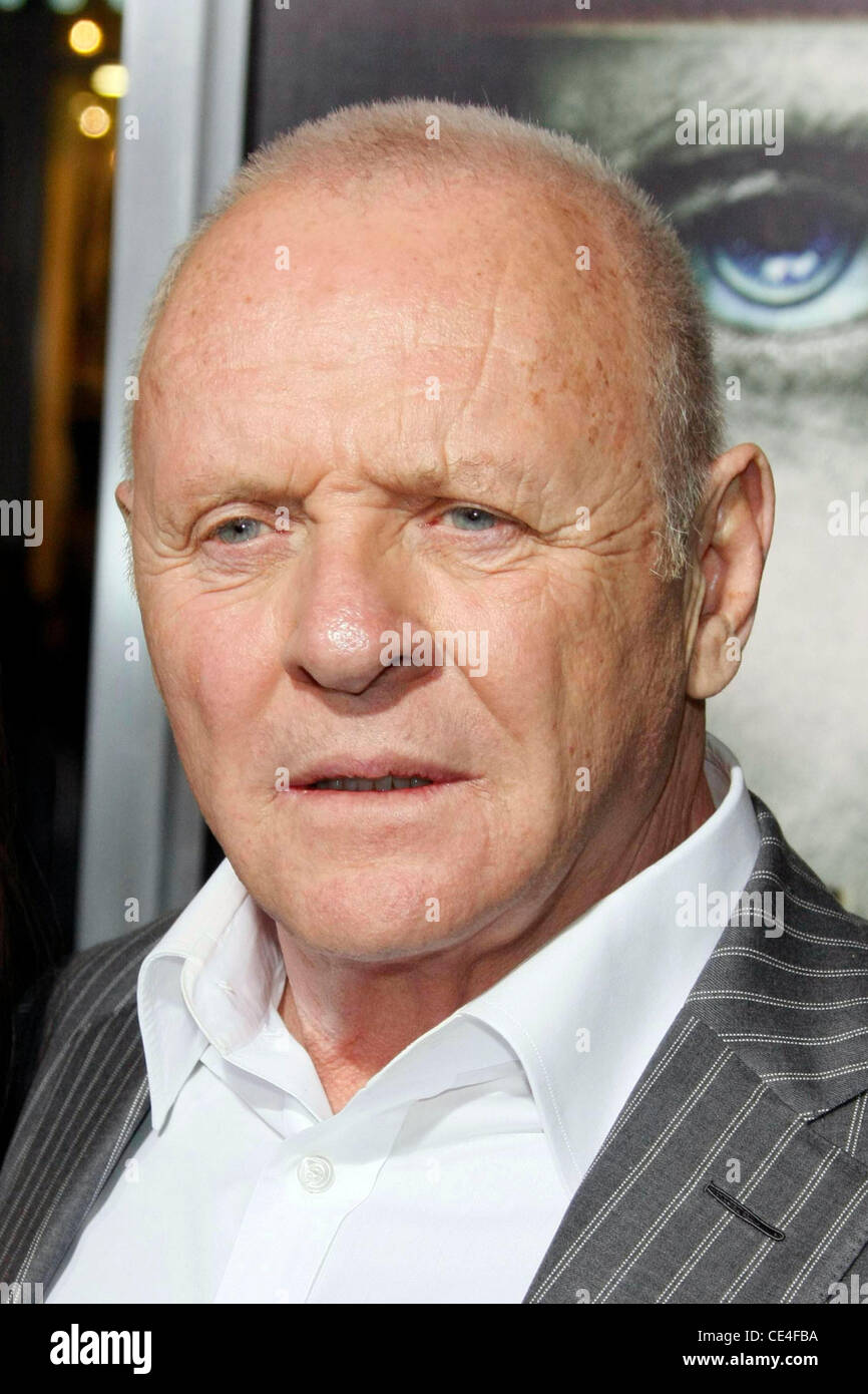 Actor Anthony Hopkins Los Angeles Premiere of Warner Bros' 'The Rite ...