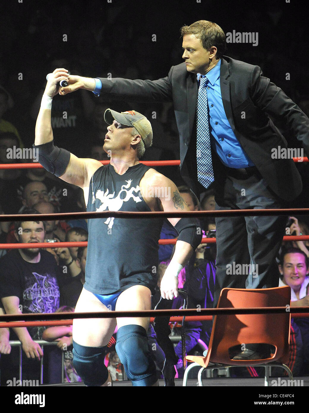 Mr Anderson TNA European Tour at the National Stadium. Mr Anderson ...