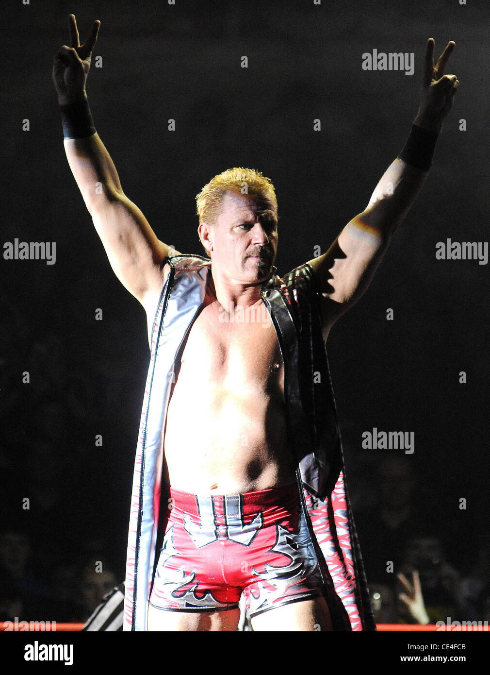 Jeff Jarrett TNA European Tour at the National Stadium. Mr Anderson ...