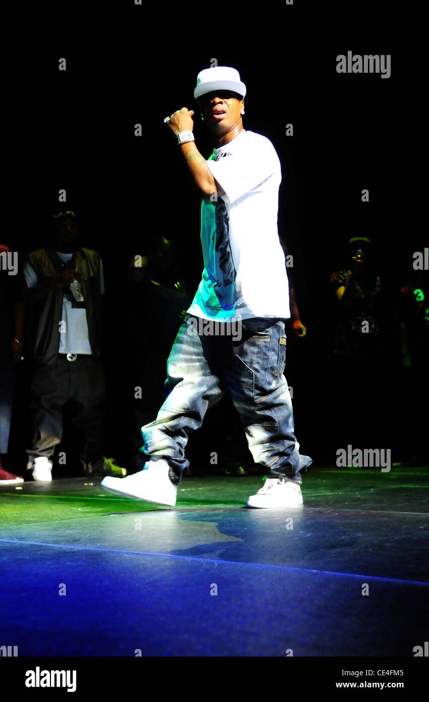 Plies performs during the Summer Jam Concert at the James L. Knight ...