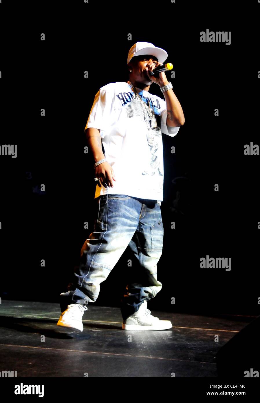 Plies performs during the Summer Jam Concert at the James L. Knight ...