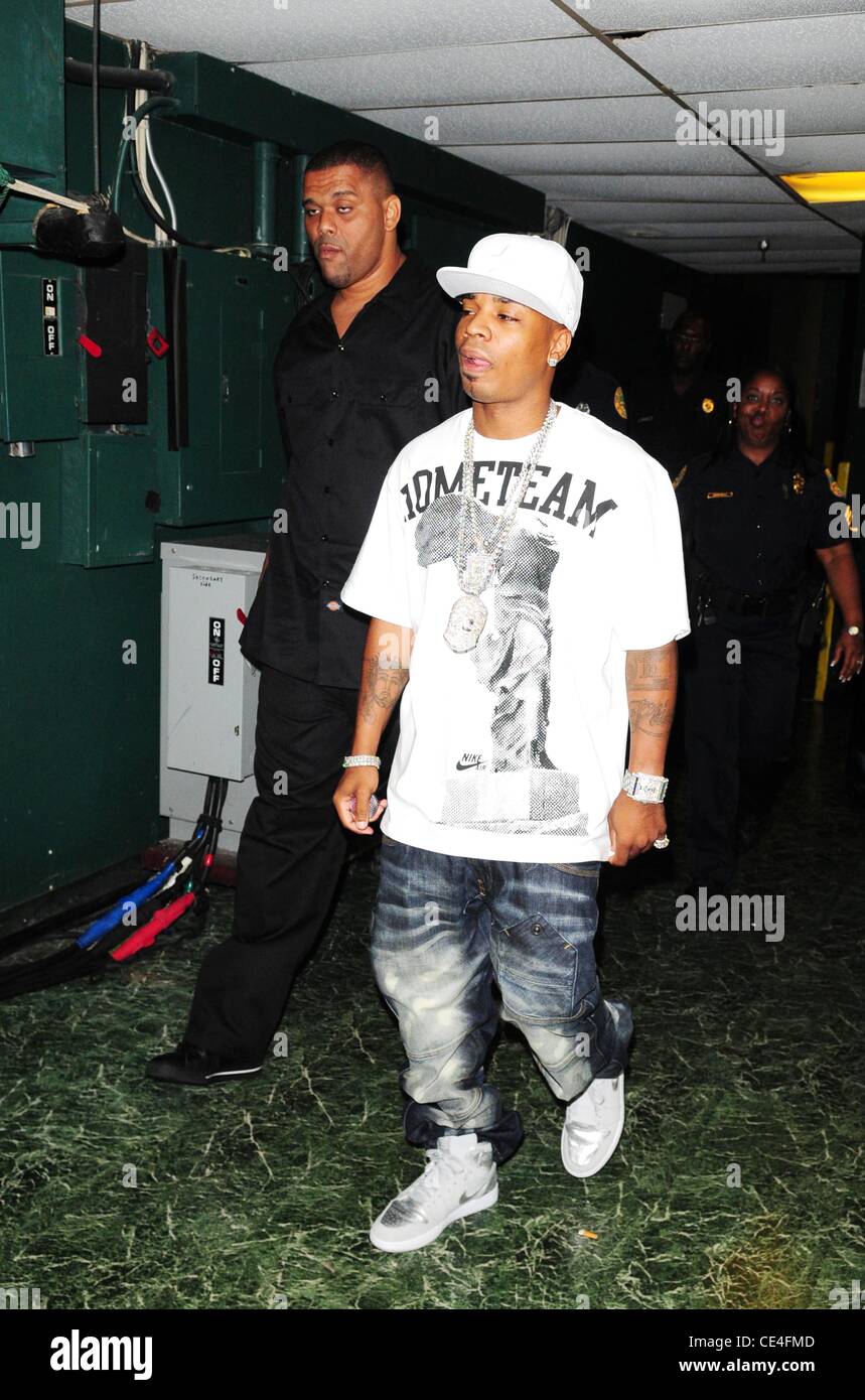 Plies performs during the Summer Jam Concert at the James L. Knight ...