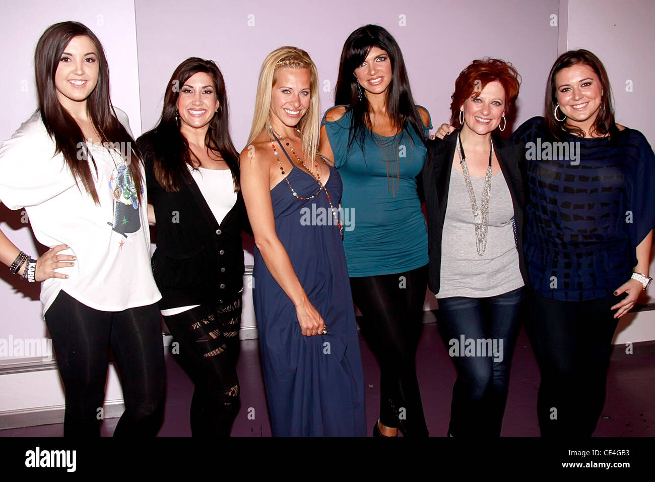 Ashley Holmes, Jacqueline Laurita, Dina Manzo, Teresa Giudice, Caroline ...