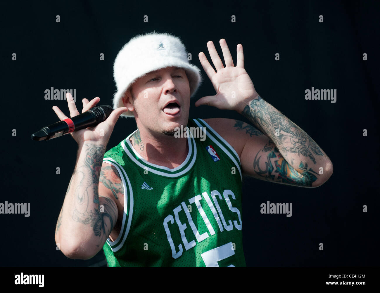 Fred Durst of Limp Bizkit Leeds Festival 2010 at Bramhall Park - Day 2 ...