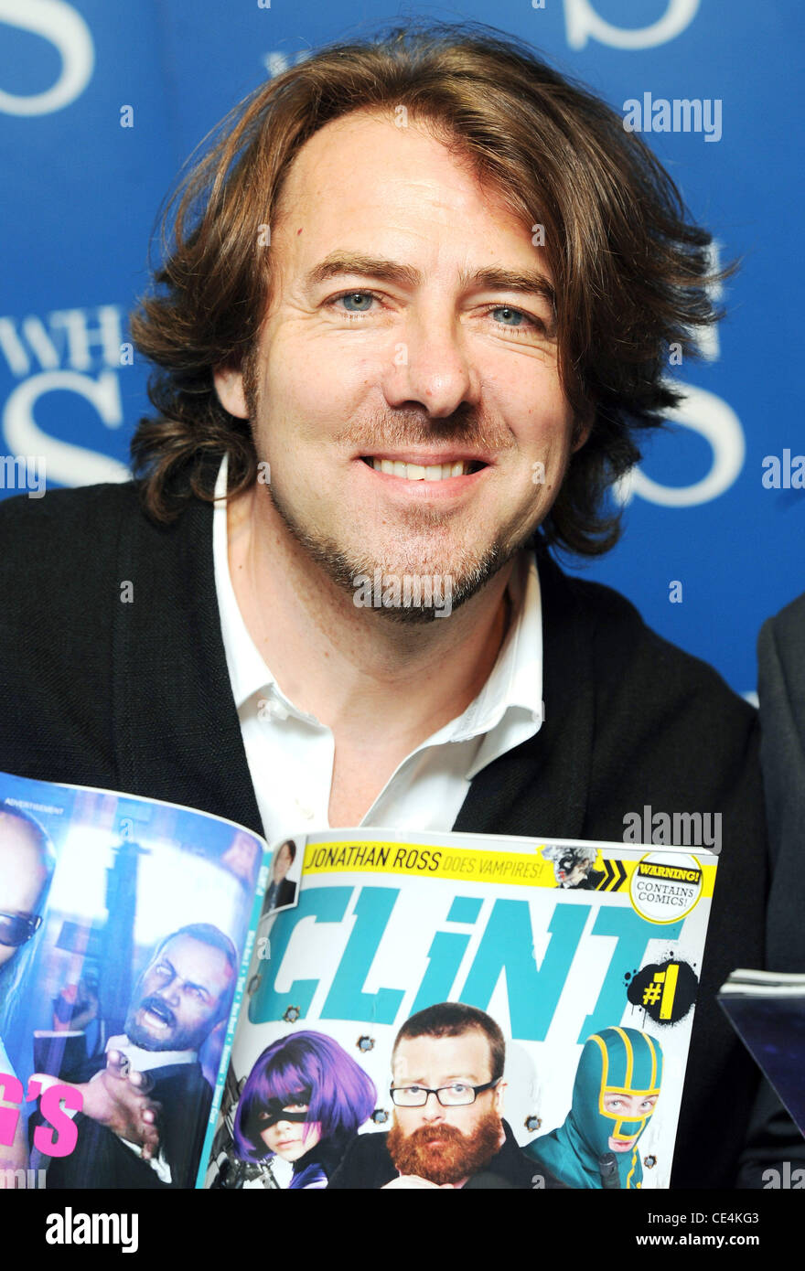 Jonathan Ross Magazine signing held at WHSmith Victoria. London ...