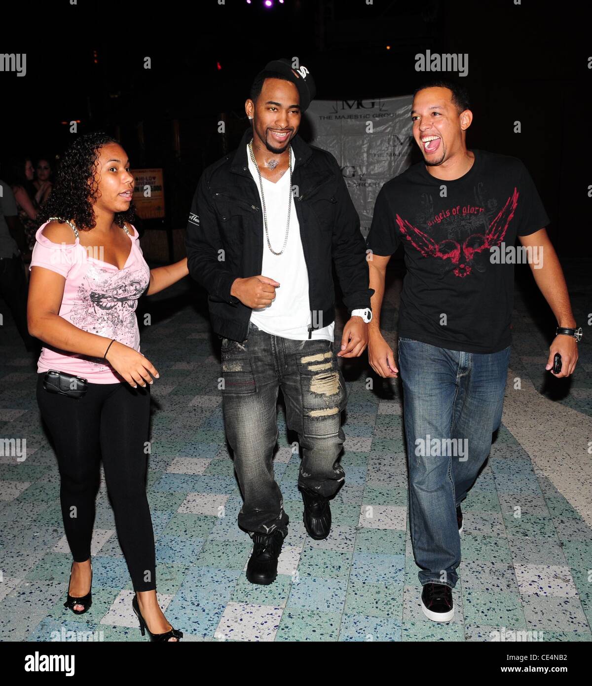 Willie Taylor of Day 26 hosts the Majestic Group party at club Gryphon ...