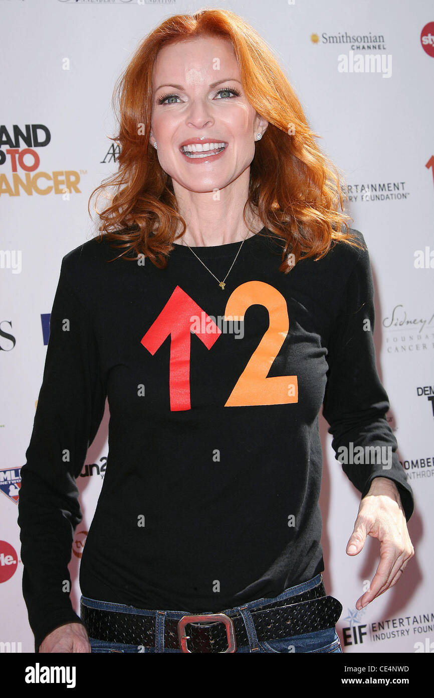 Marcia Cross Stand Up To Cancer held at Sony Pictures Studios ...