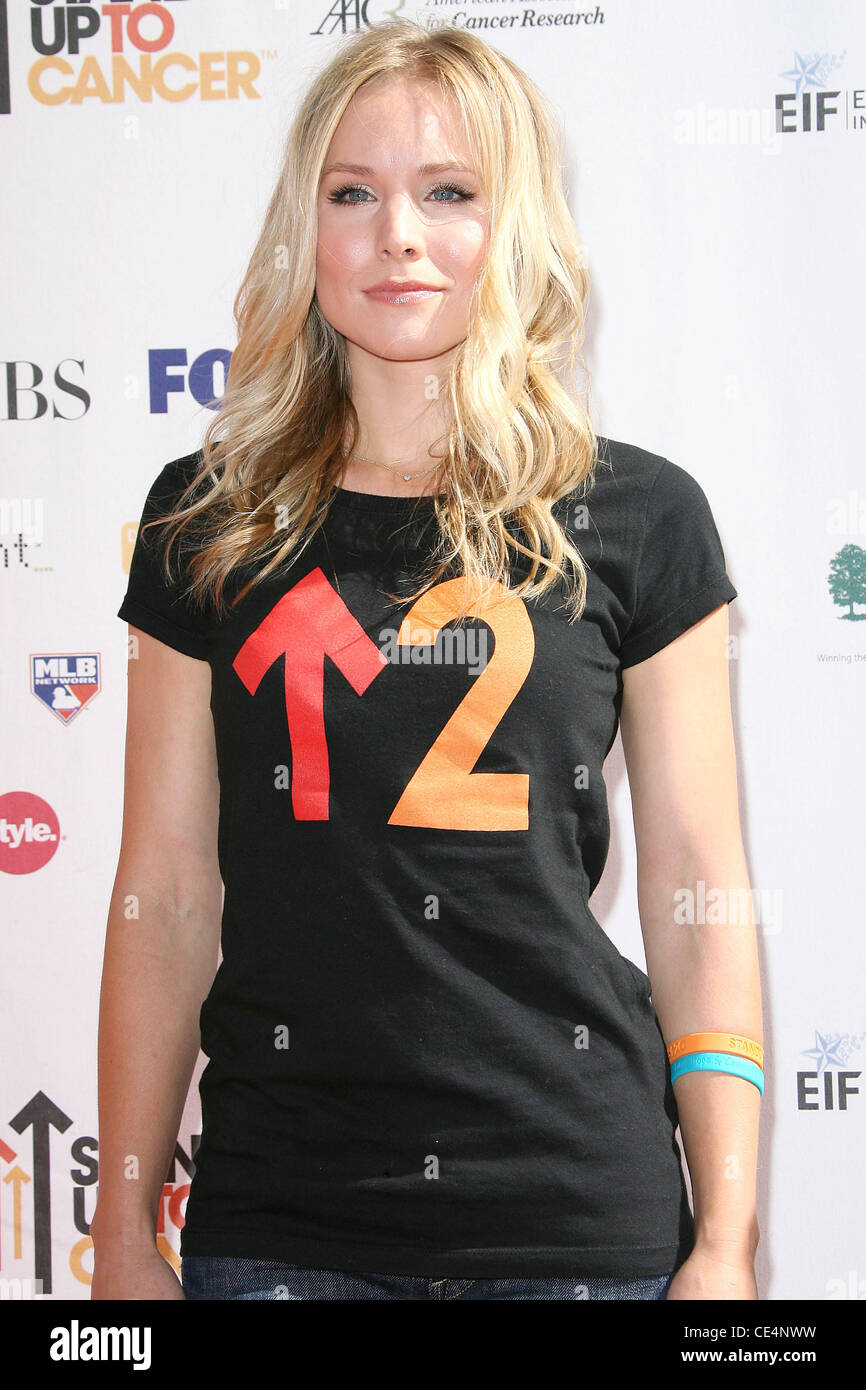 Kristen Bell Stand Up To Cancer held at Sony Pictures Studios ...