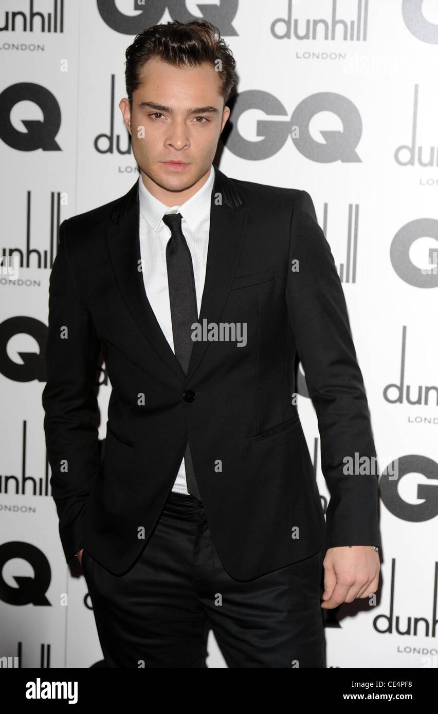 Ed Westwick GQ Man of the Year Awards held at the Royal Opera House ...