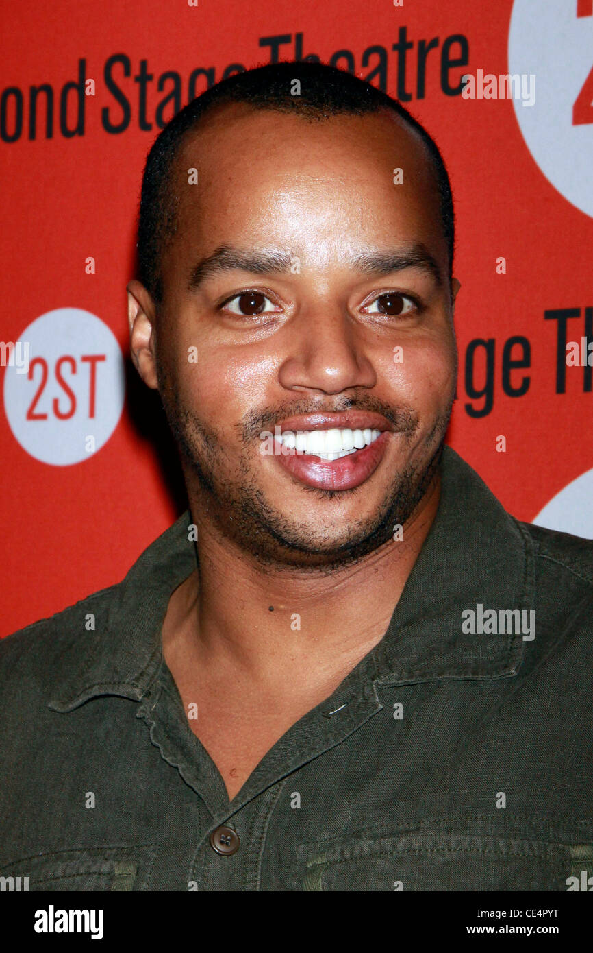 Donald Faison Opening night of the Off-Broadway production of 'Trust ...