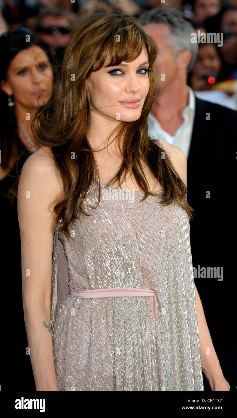 Angelina Jolie Salt - UK film premiere held at the Empire Leicester ...