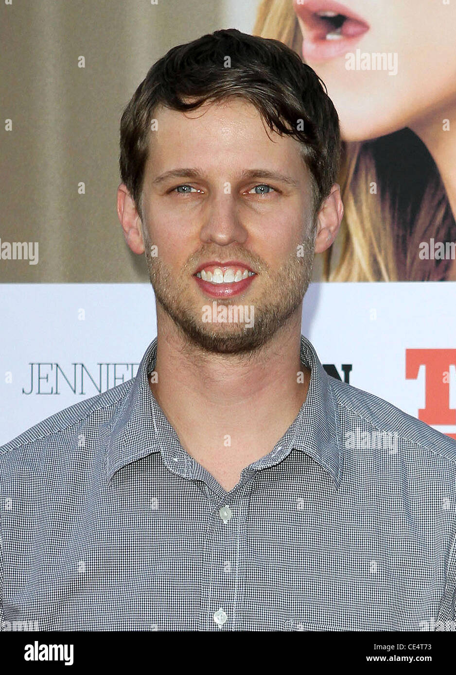 Jon Heder arrives to the Los Angeles movie premiere of 'The Switch ...