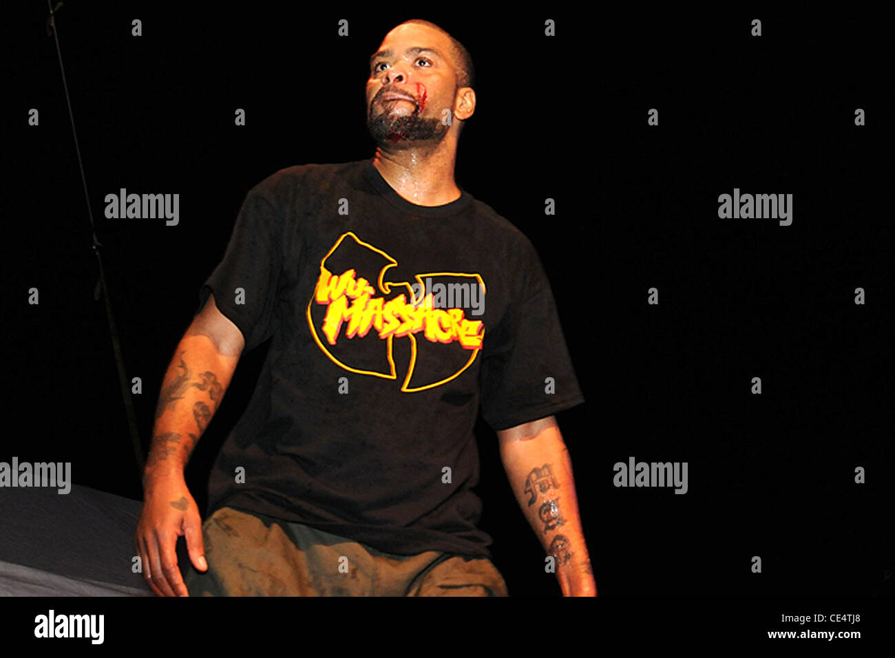 Method Man on stage performing during the '11th Annual Gathering of the ...