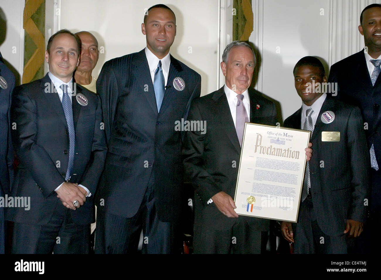 Yankees derek jeter cc sabathia hi-res stock photography and images - Alamy