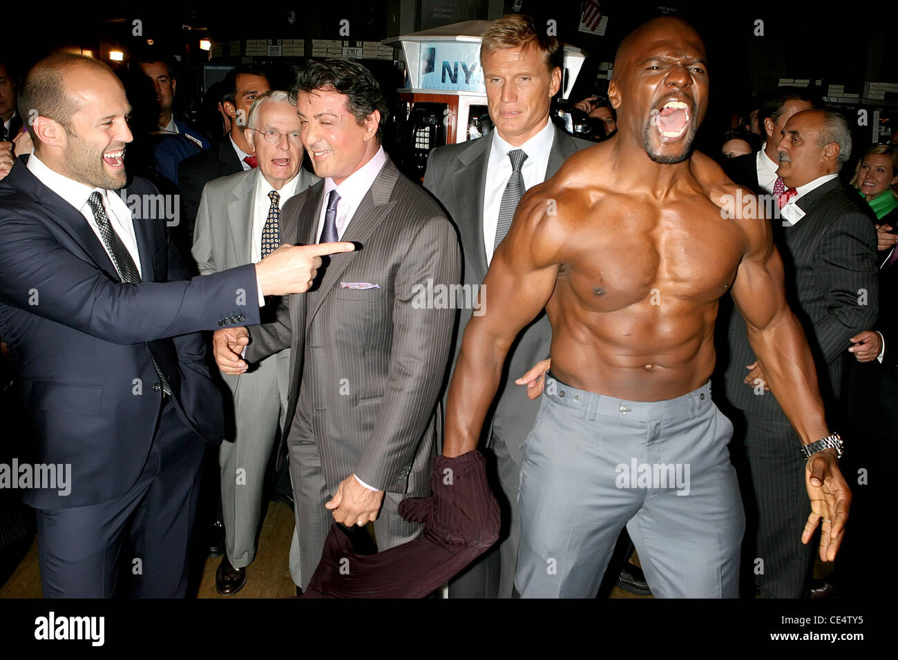 Sylvester Stallone And Jason Statham