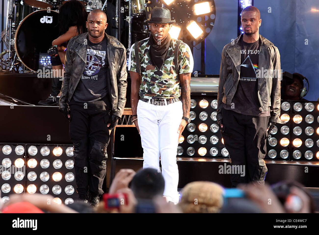 Usher performs live on ABC's 'Good Morning America' at Rumsey Playfield ...