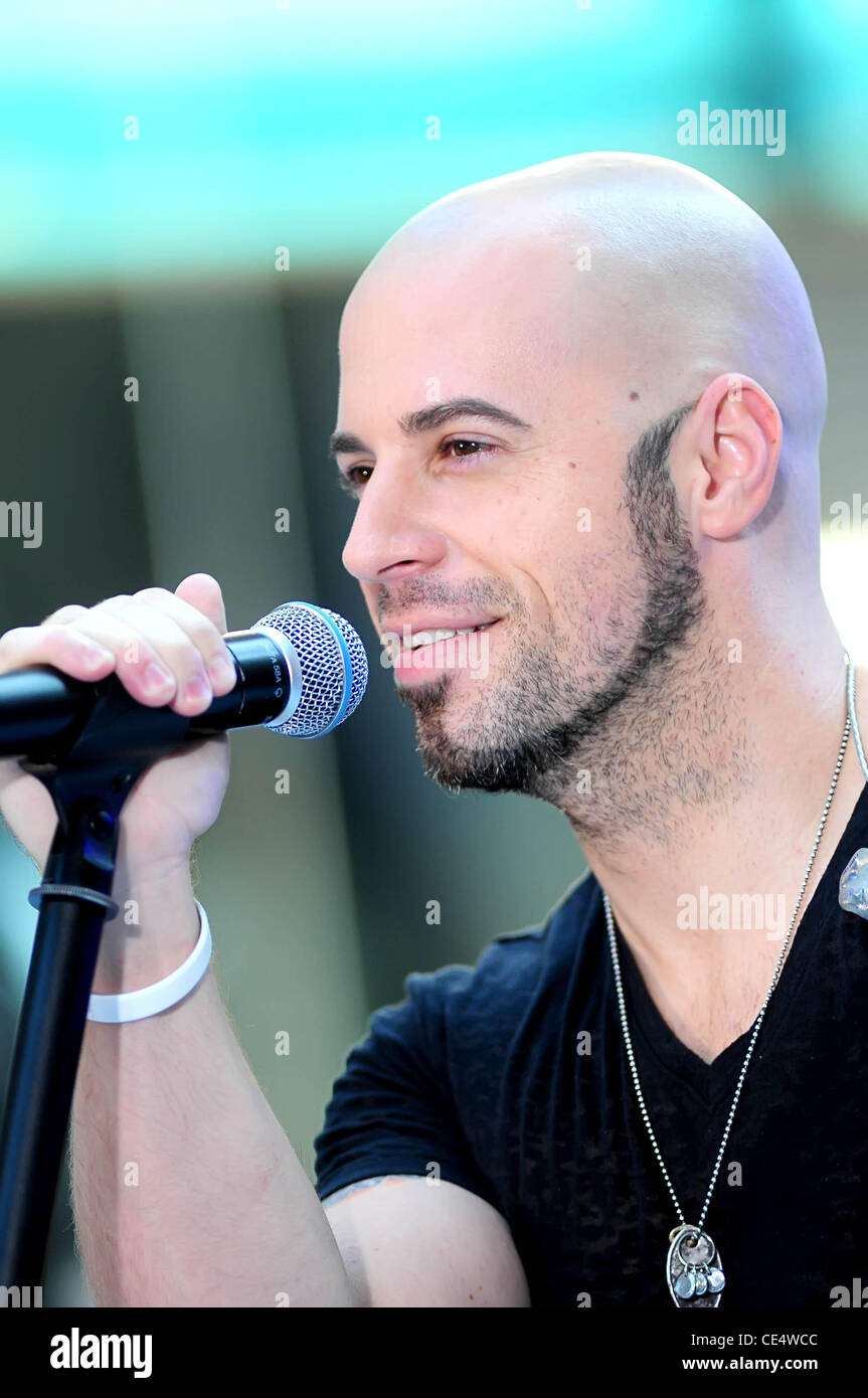 Chris Daughtry Daughtry performing live at Rockefeller Center as part ...