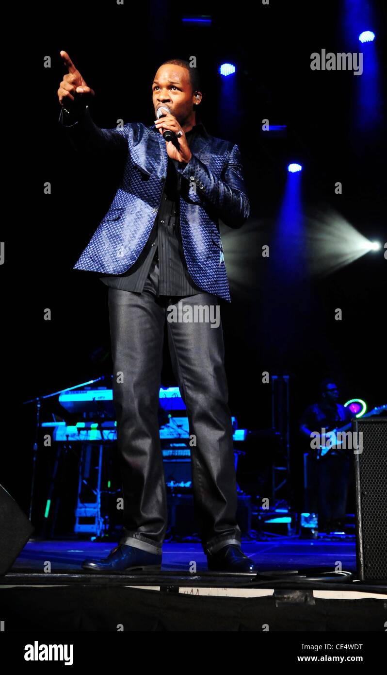 Jaheim performs live during the Budweiser Superfest at American ...