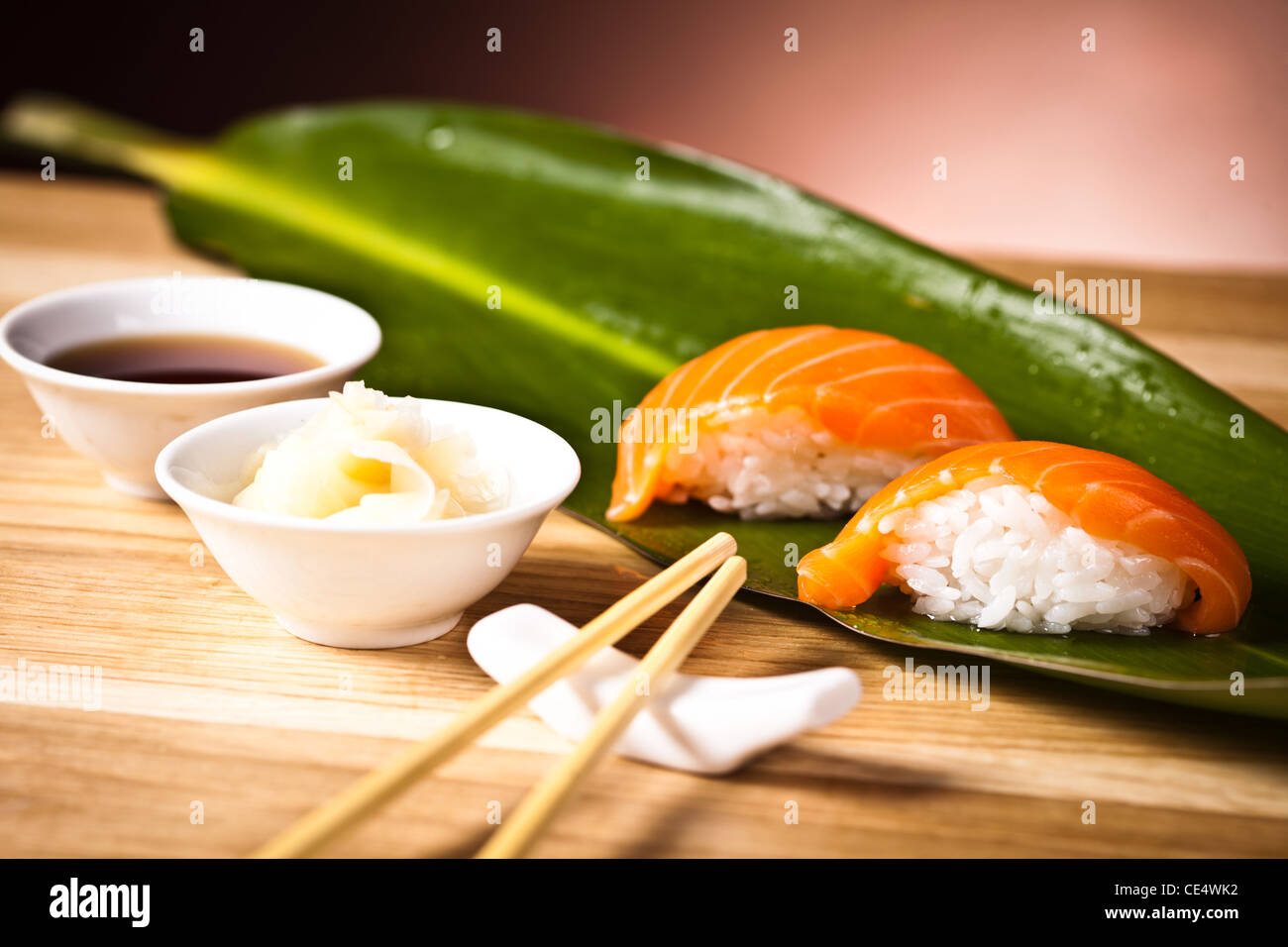 Sushi.Traditional Japanese food Stock Photo - Alamy