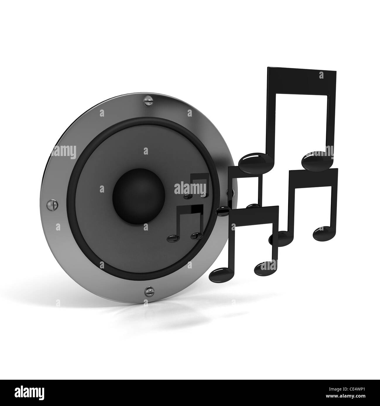 Sound wave logo background Black and White Stock Photos & Images - Alamy