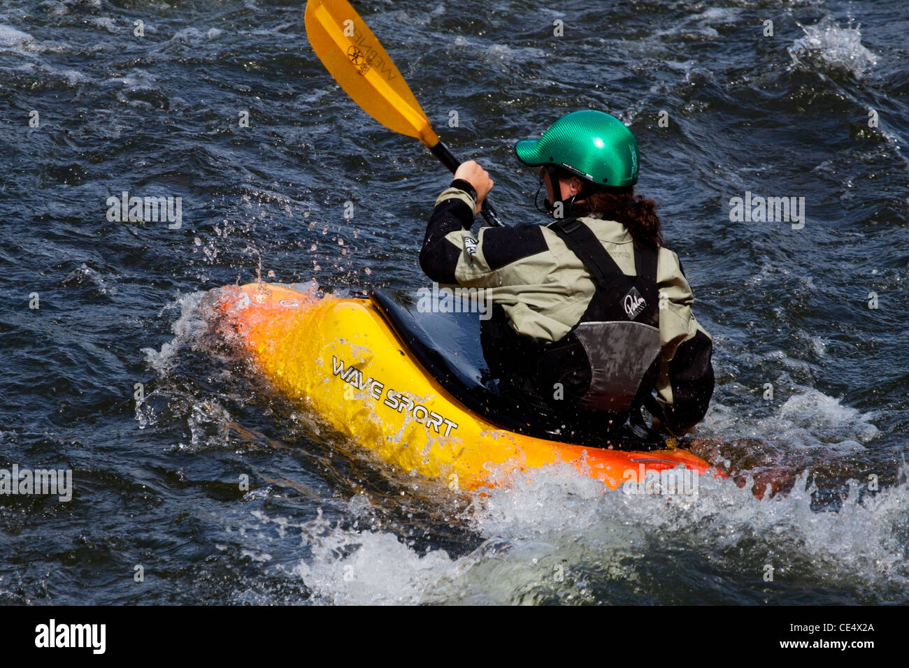 Canoe rapids river hi-res stock photography and images - Alamy