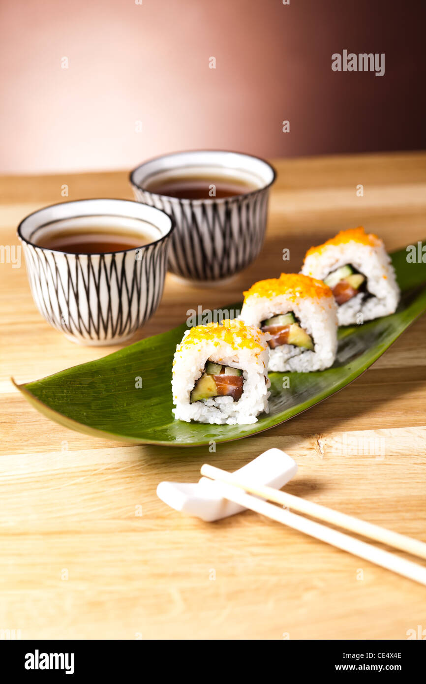 Sushi.Traditional Japanese food Stock Photo - Alamy