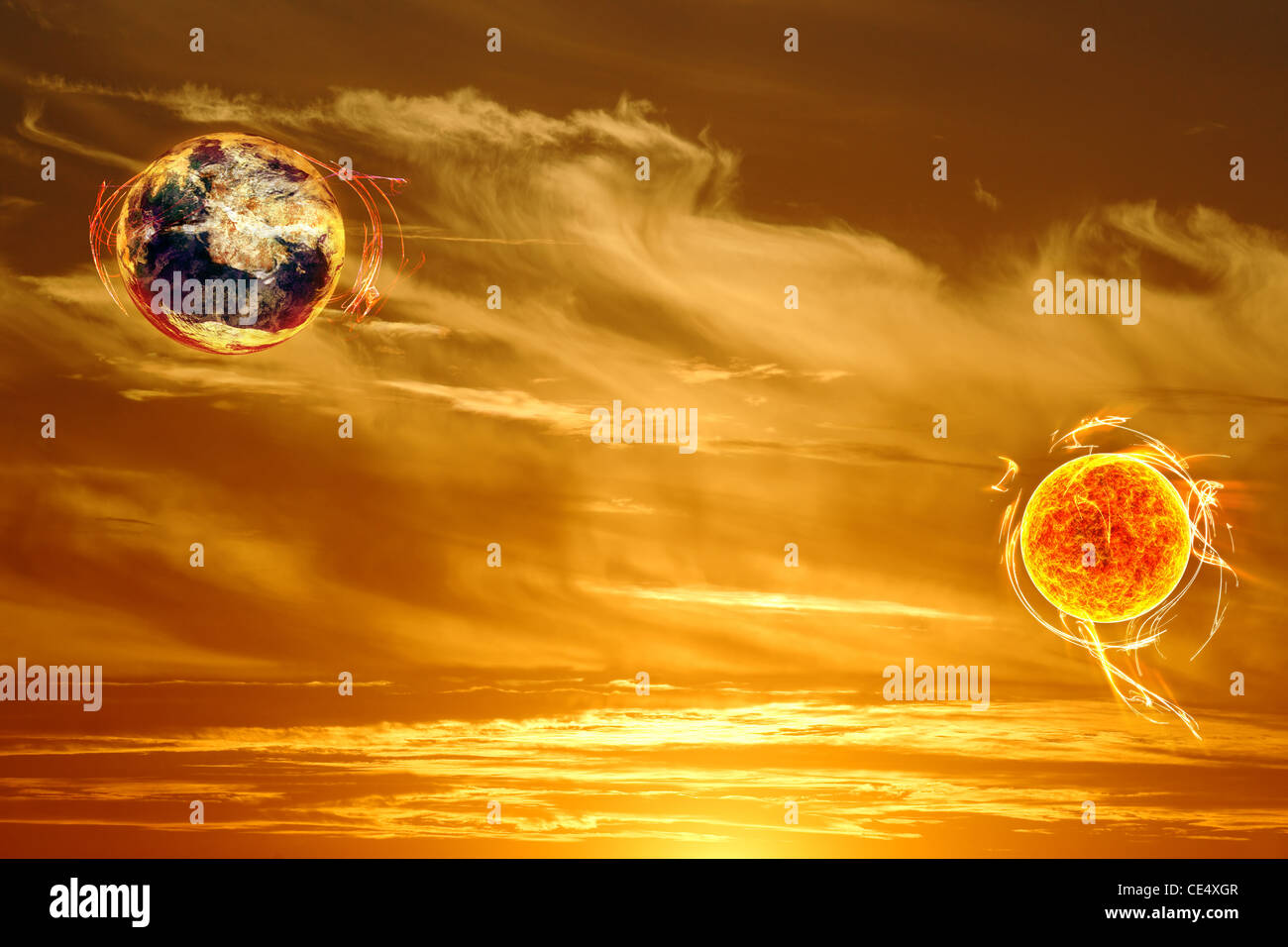 Sun stars on waves hi-res stock photography and images - Alamy