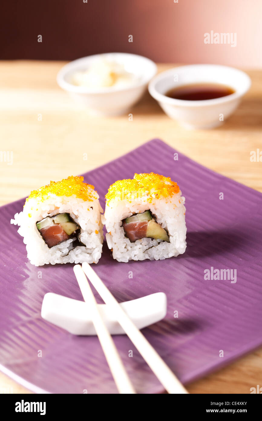 Sushi.Traditional Japanese food Stock Photo - Alamy