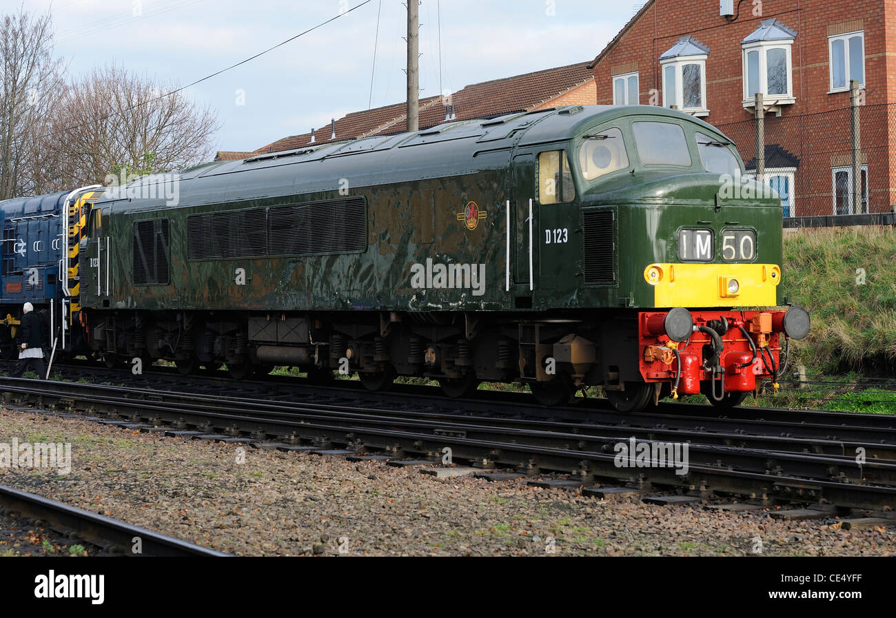 D123 diesel locomotive hi-res stock photography and images - Alamy
