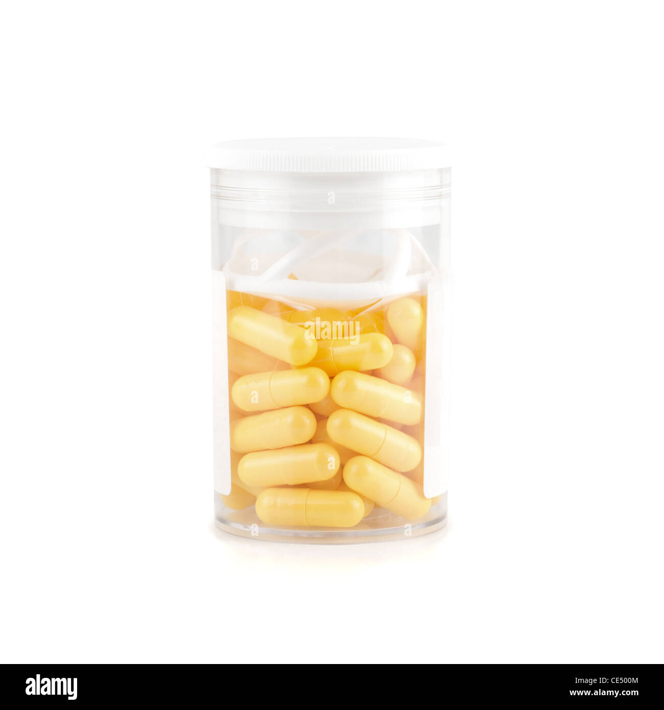 Aspirin pill yellow Cut Out Stock Images & Pictures - Alamy